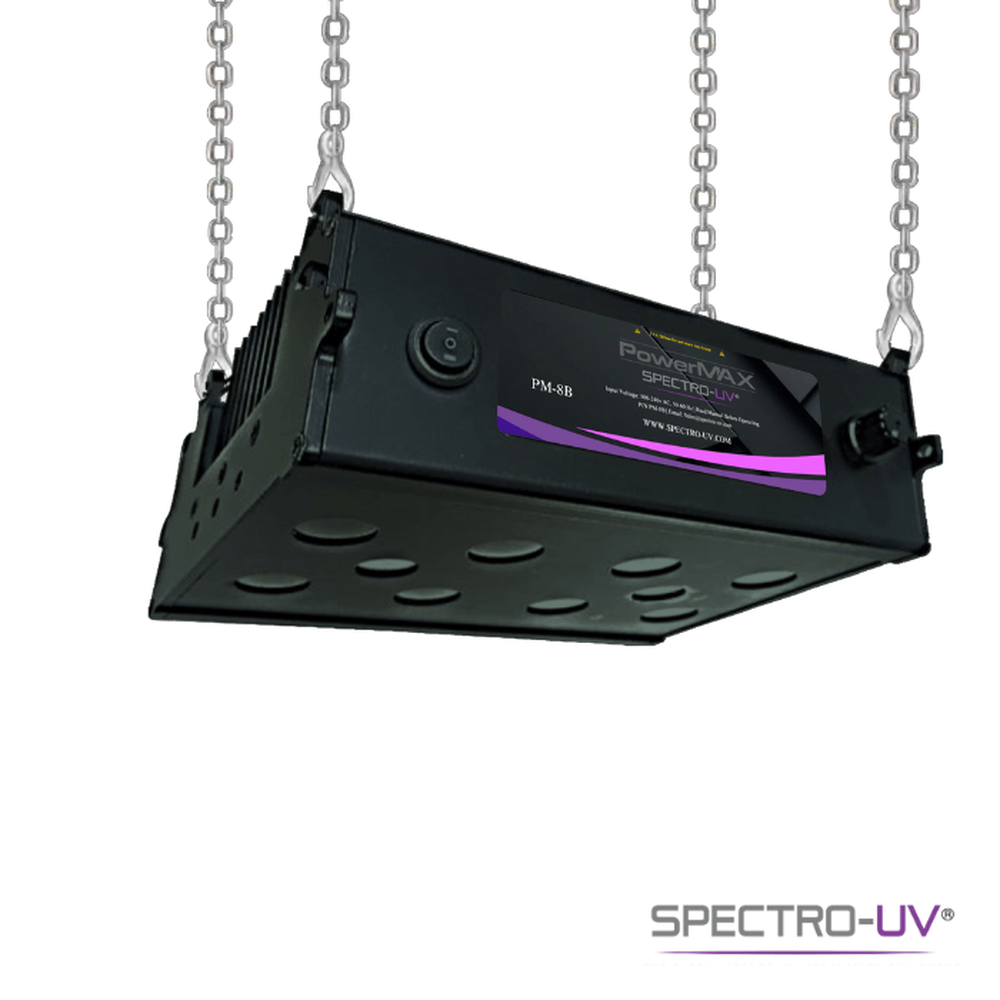 PowerMAX Flood Lamp | Bright, Reliable UV-A & Visible Light for NDT