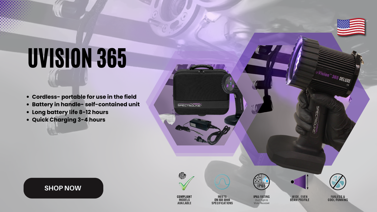 Leading UV Inspection Lamps for Non-Destructive Testing | NDT