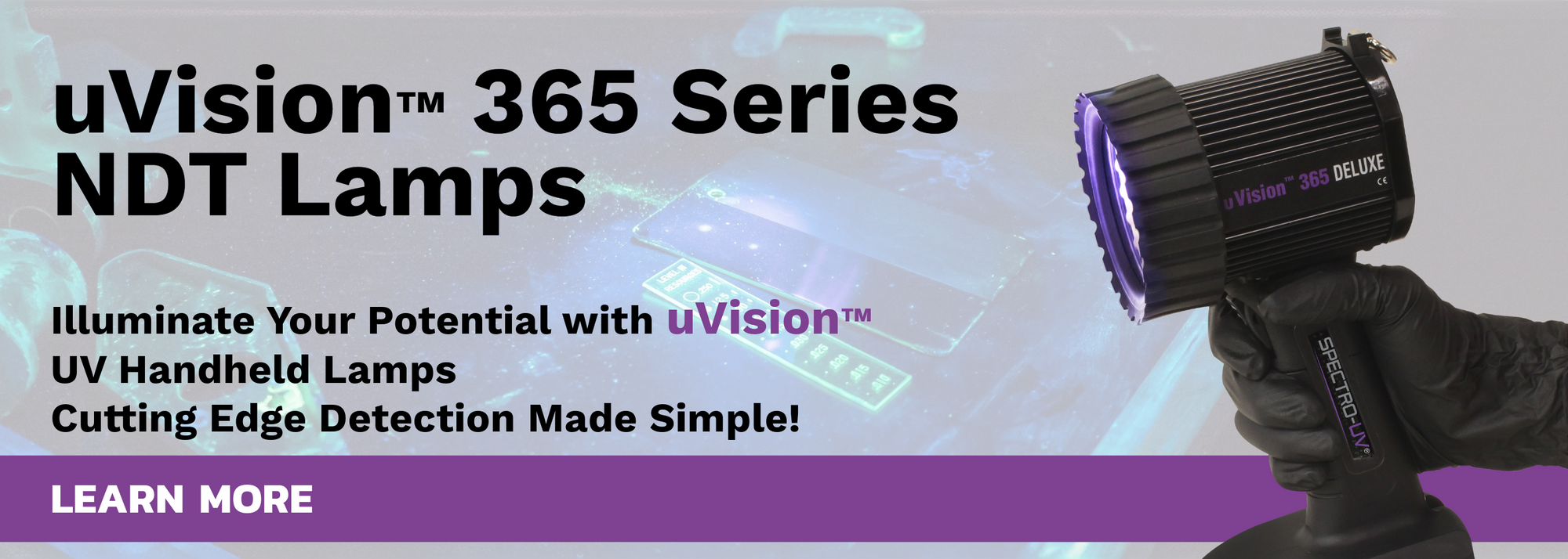 Leading UV Inspection Lamps for Non-Destructive Testing | NDT