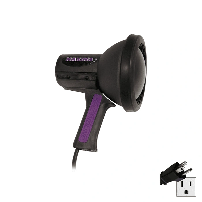 MAXIMA Ultra High Intensity 365nm Ultraviolet (UV-A) Blacklight Lamp w ...