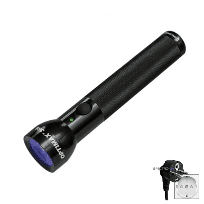 OptiMax 365 LED 365nm UV-A Flashlight Kit Also available in foreign ...
