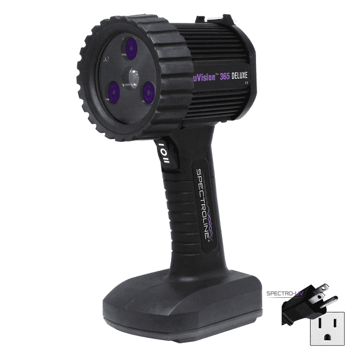 uVision 365 Series 365nm UV-A Blacklight Lamp w battery UV-365ZEH